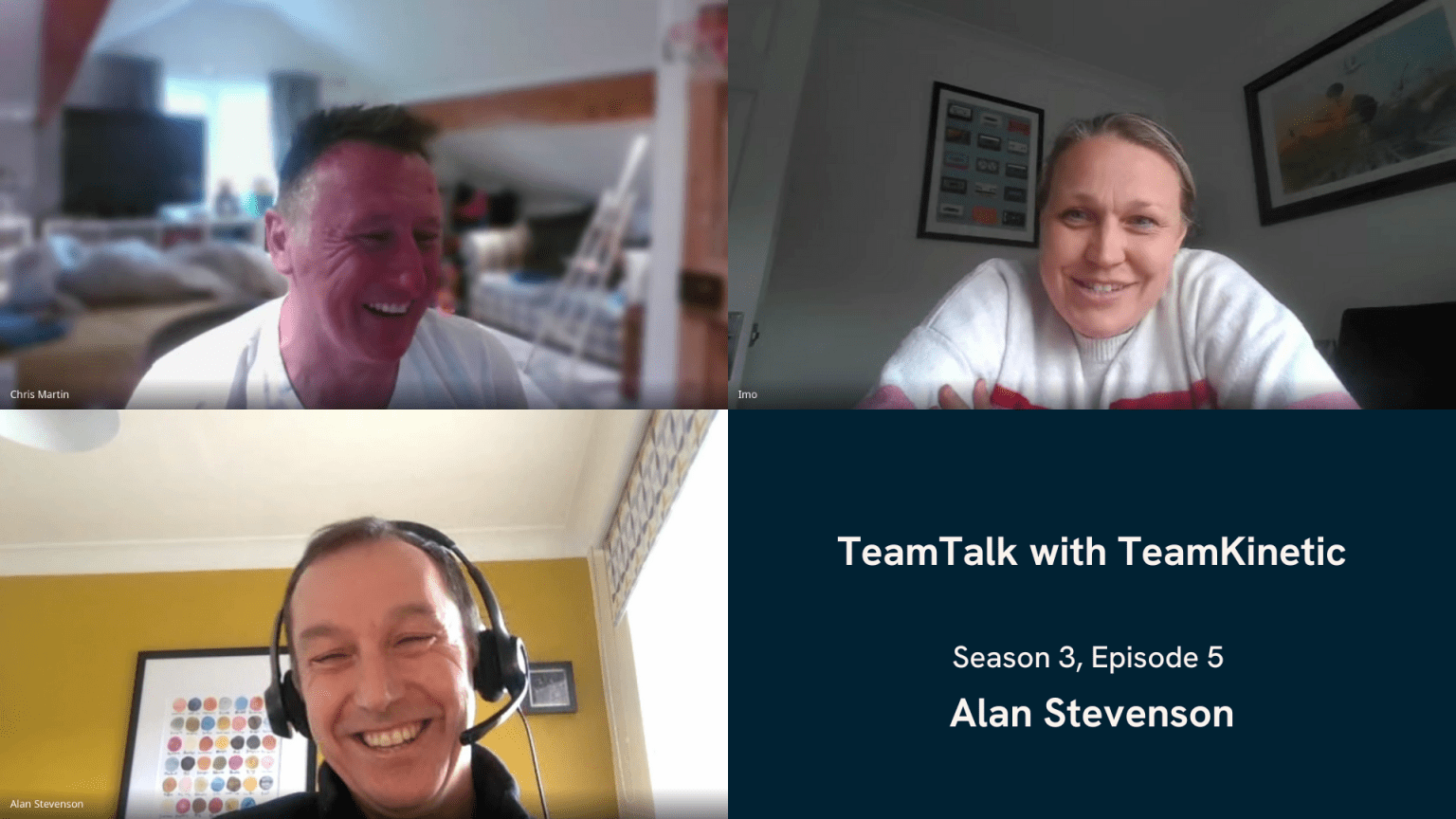 TeamTalk: Season 3, Episode 5 - Alan Stevenson - TeamKinetic